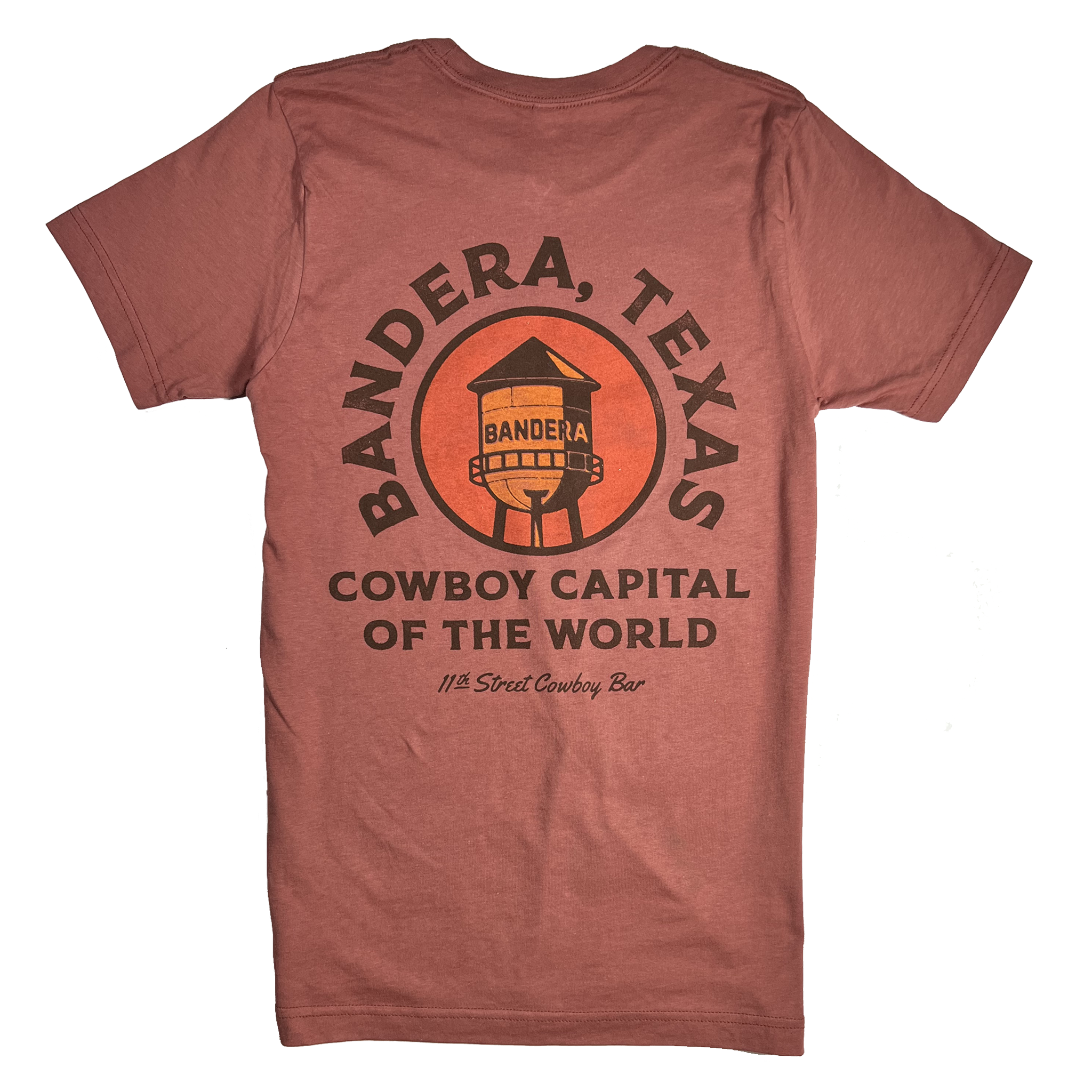 Bandera Watertower T-Shirt – 11th Street Cowboy Bar - El Vaquero ...